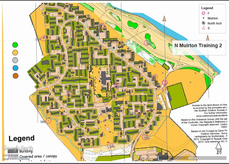 North Muirton Smart Phone Orienteering|Tayside Orienteers